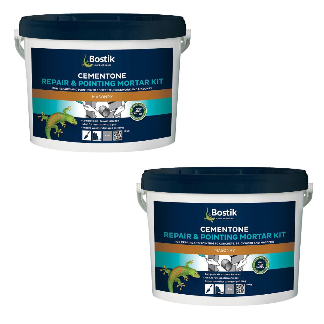 Bostik Cementone Grey Repair pointing kit 10kg X2 – liquidation.store