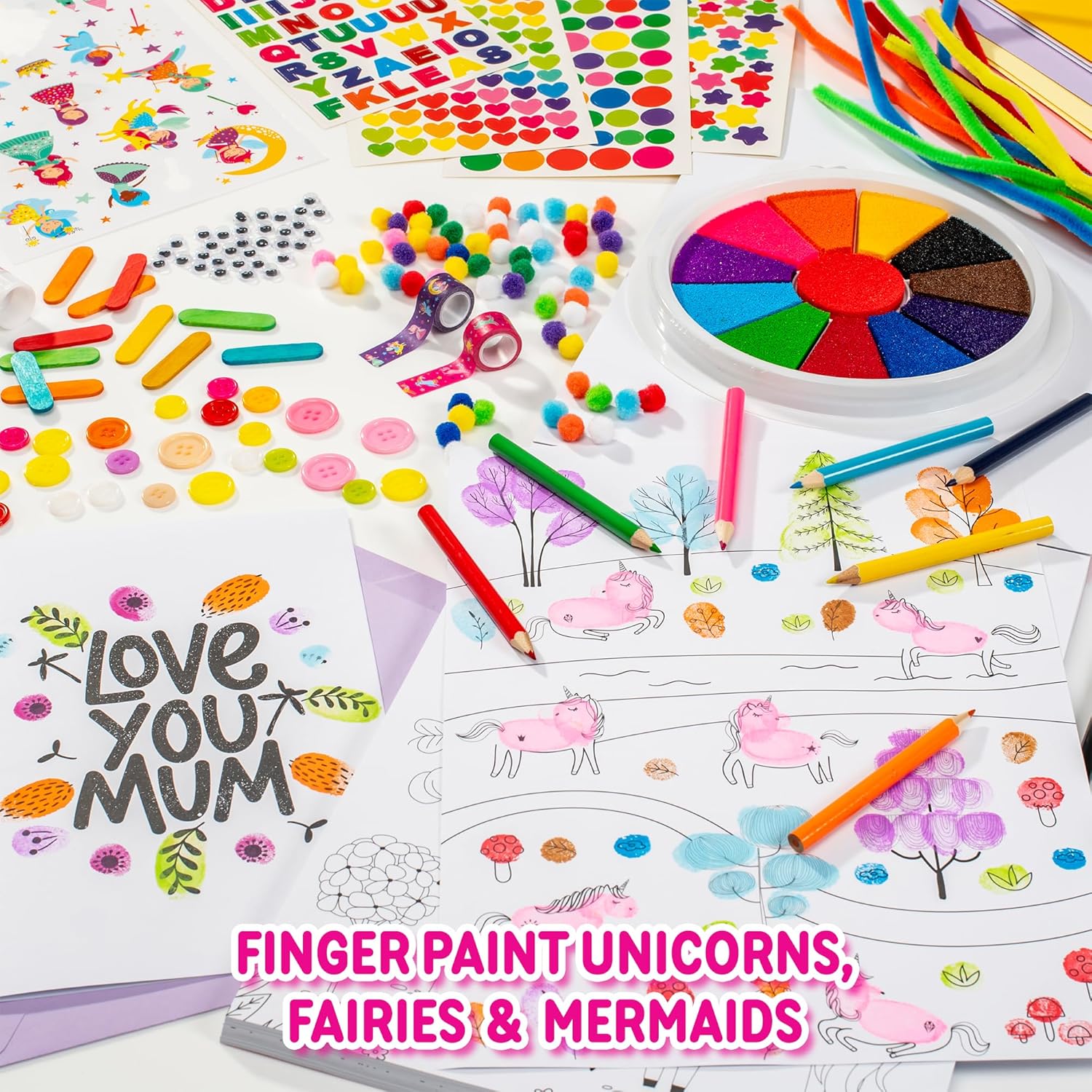 Original Stationery Little Artist Finger Paint Kit – liquidation.store