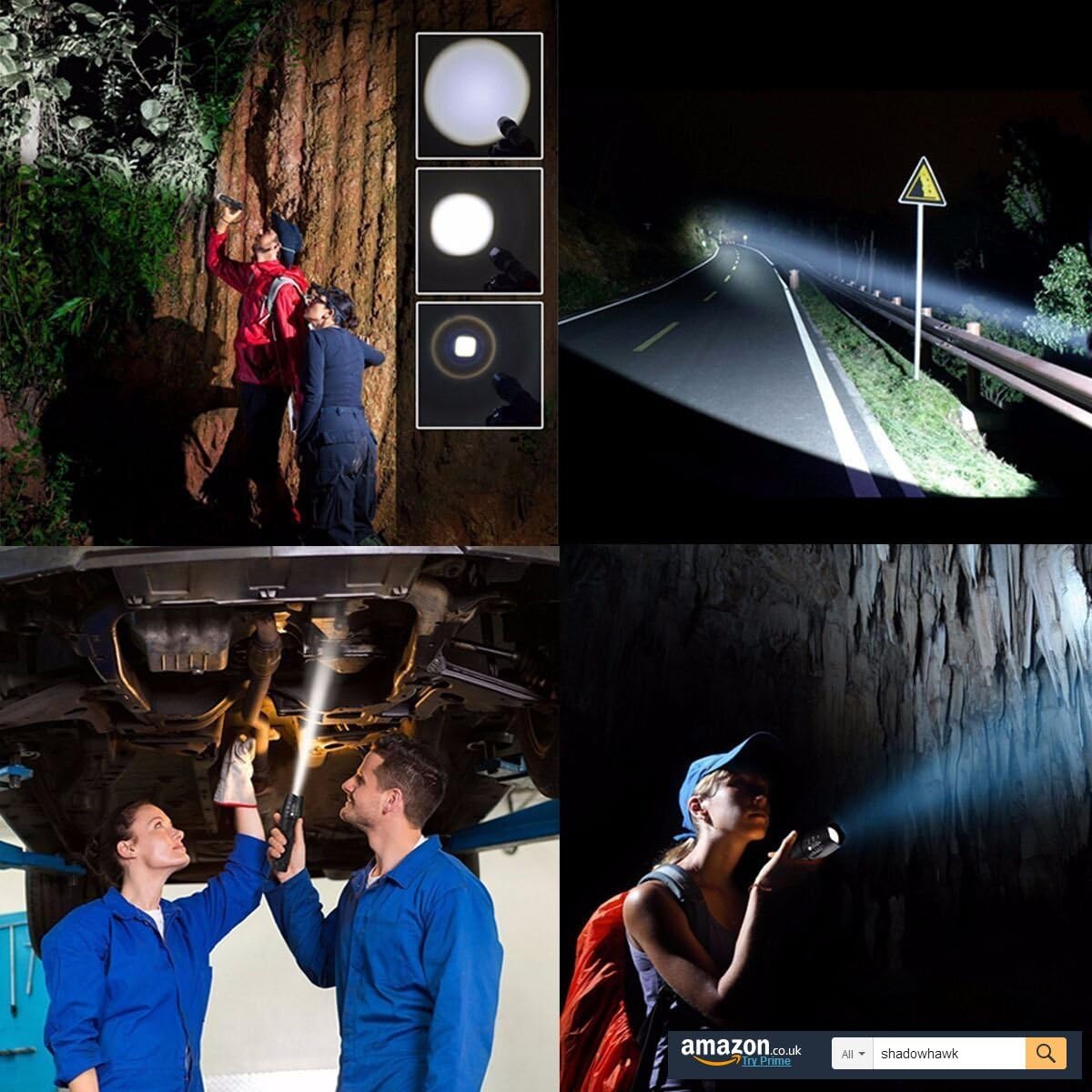 Shadowhawk X800 6000 lumens Military Torch – liquidation.store